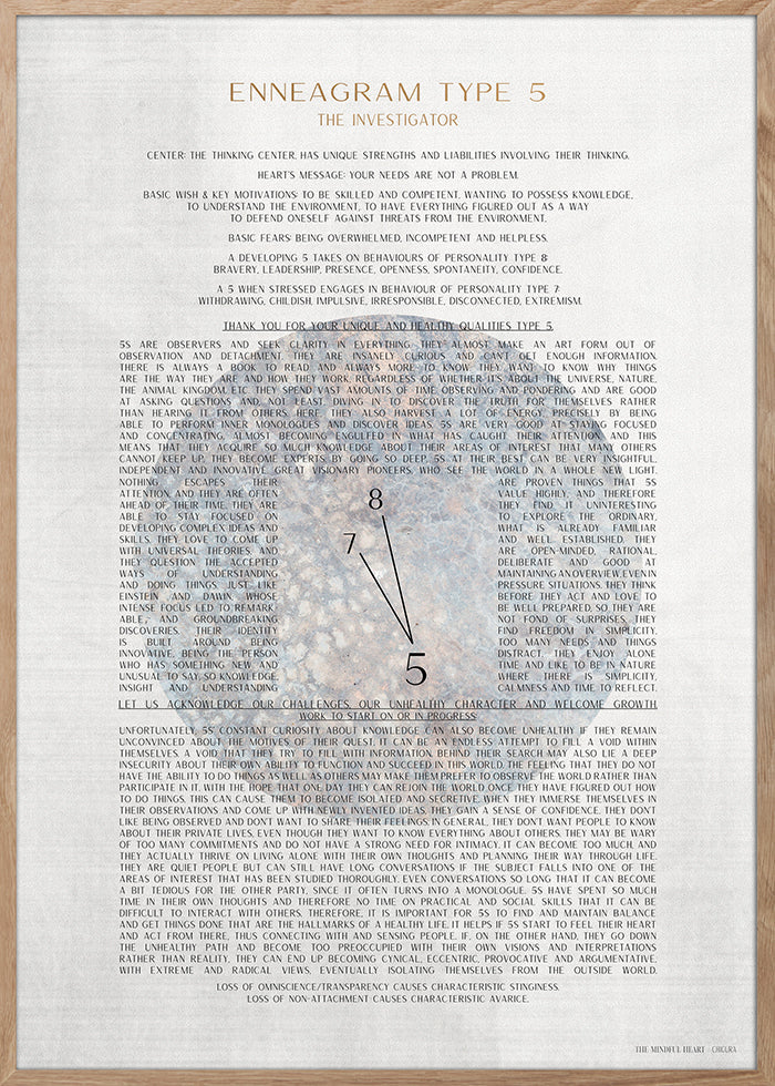 ENNEAGRAM TYPE 5